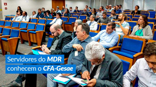 Servidores do MDR conhecem o CFA-Gesae – CFA